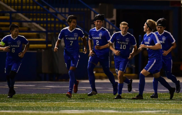 Last match of regular season gives Kaiser No. 1 seed in OIA boys soccer ...