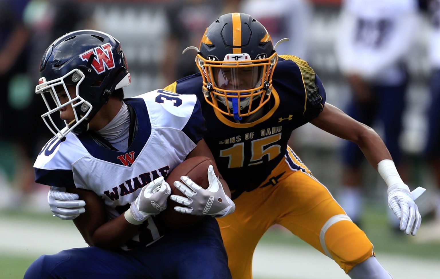 Inter-league Open Division Prep football: Punahou vs. Waianae – Hawaii ...